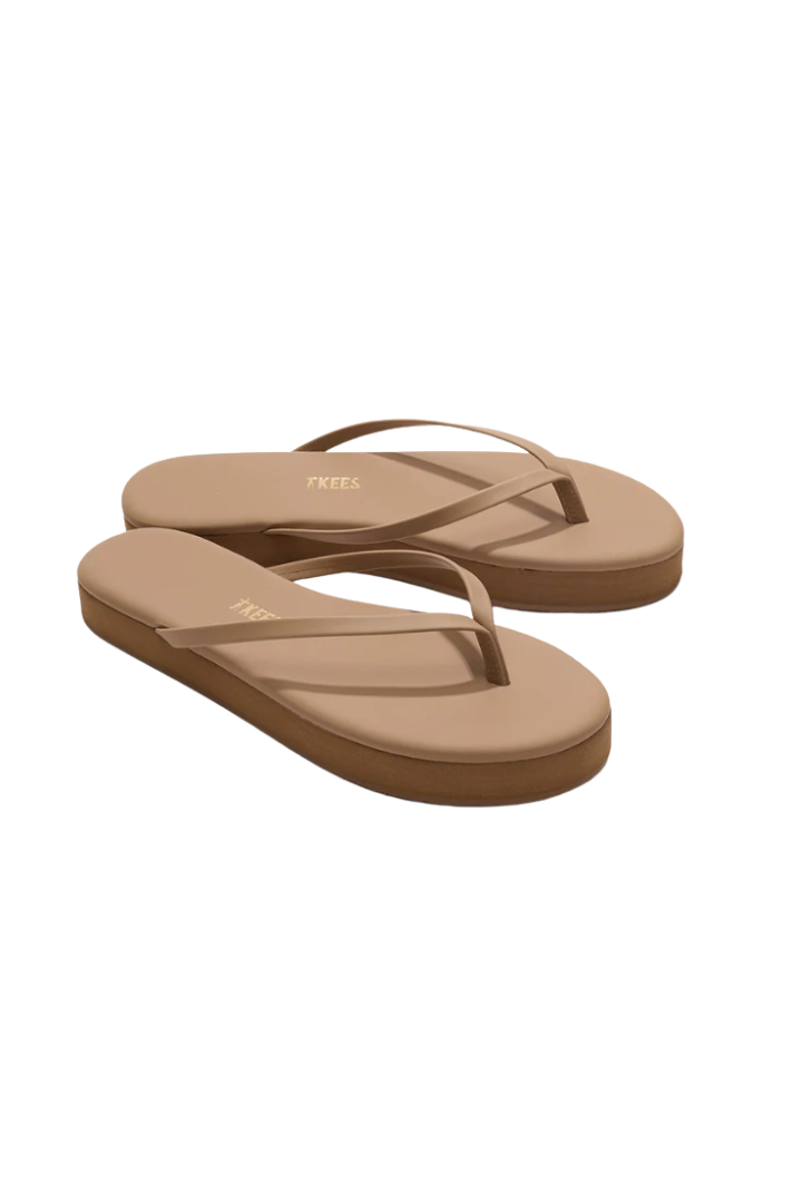Lily Platform Flip Flop – greige boutique